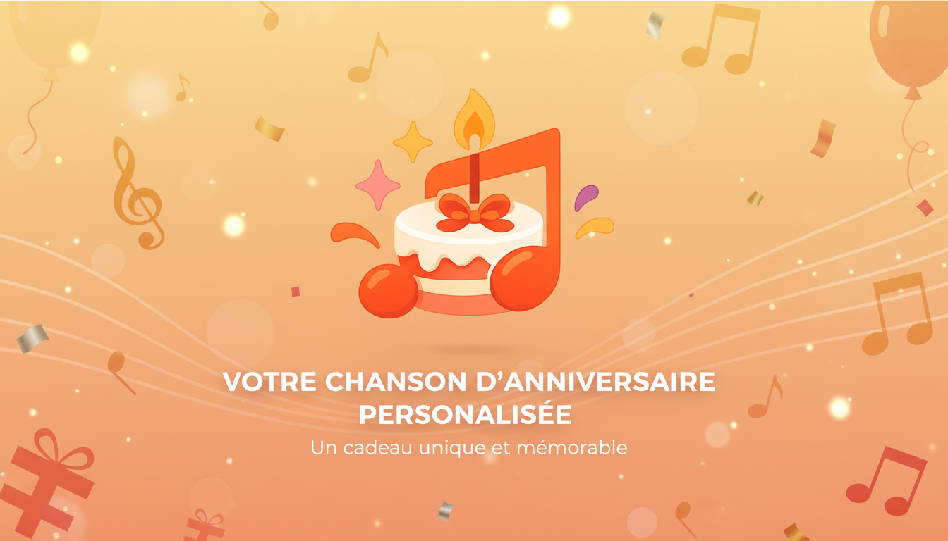 Chanson d'anniversaire personnalisée avec prénom | Cadeau unique